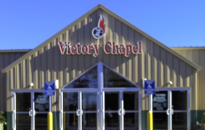Front of church – Victory Chapel